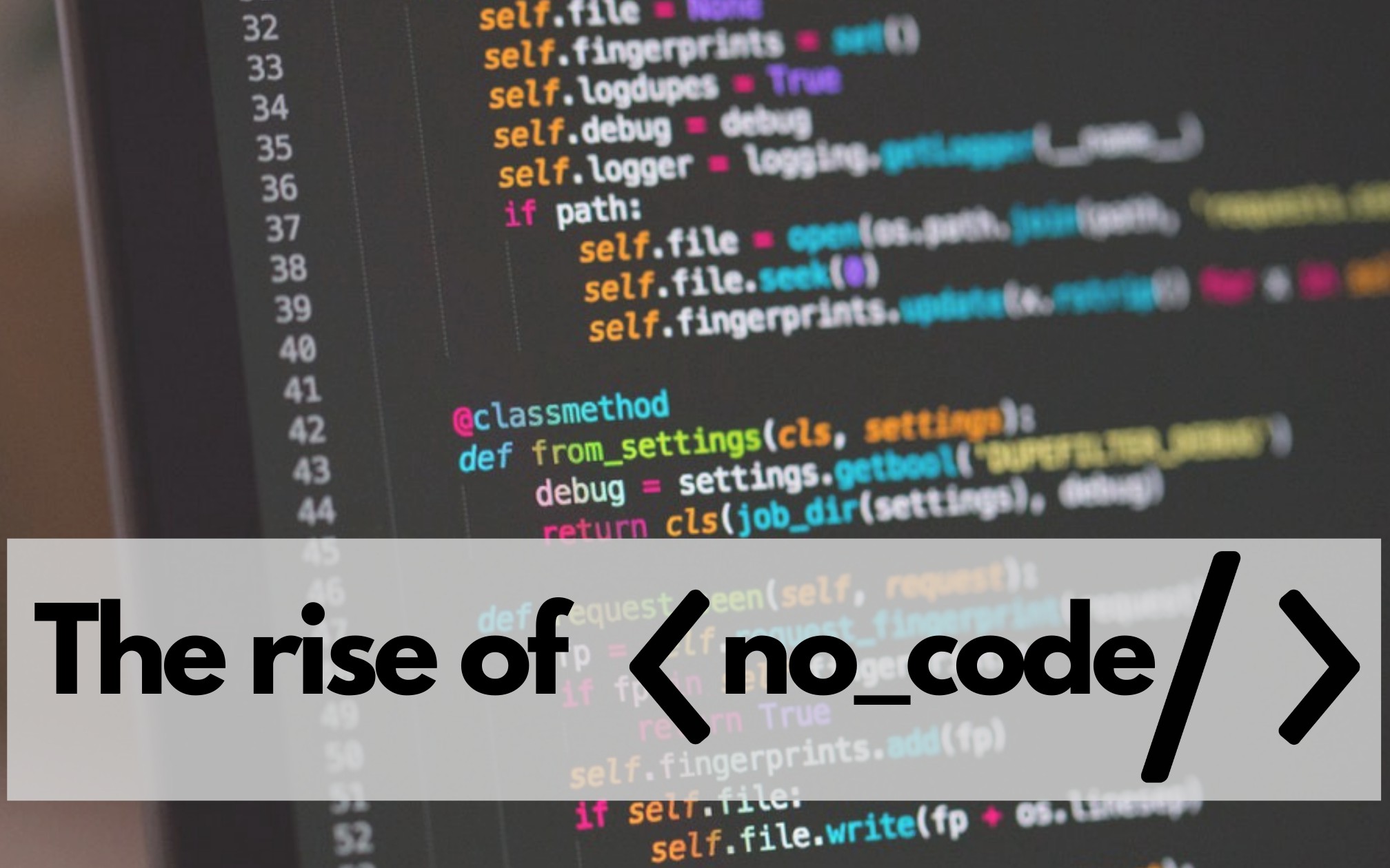 Rise of No-Code: Rewriting the Standards of Developers