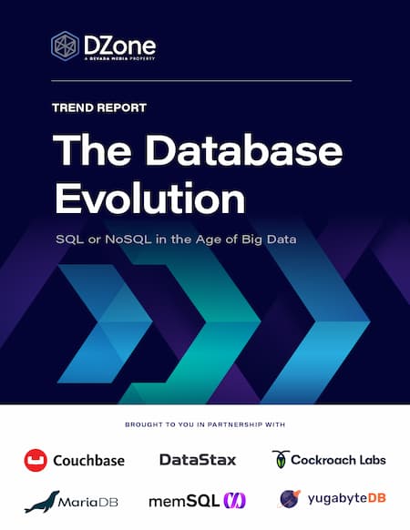The Database Evolution Dzone Trend Report